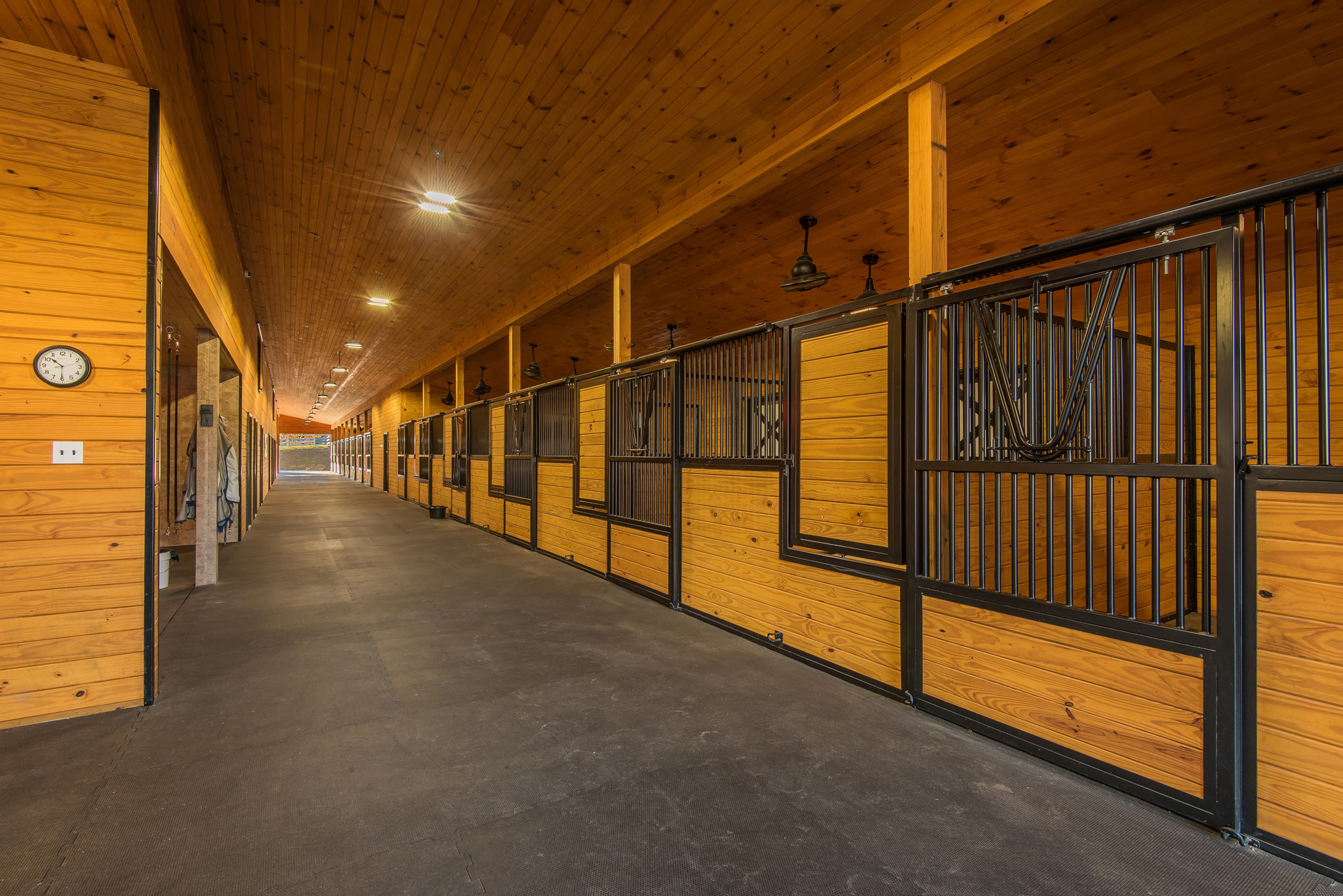 Premium Horse Stalls In Alabama | Sunset Valley Metalcraft