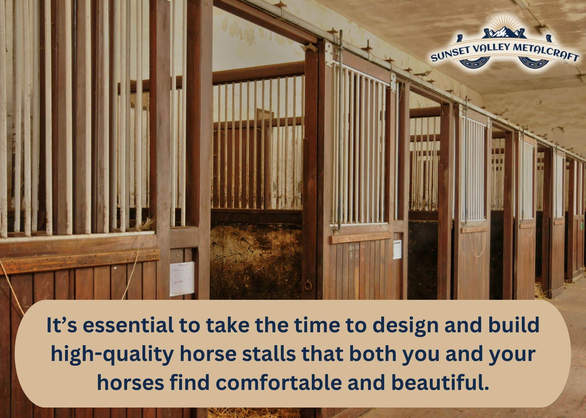 A Comprehensive Guide to Crafting Custom Horse Stalls | Sunset Valley ...